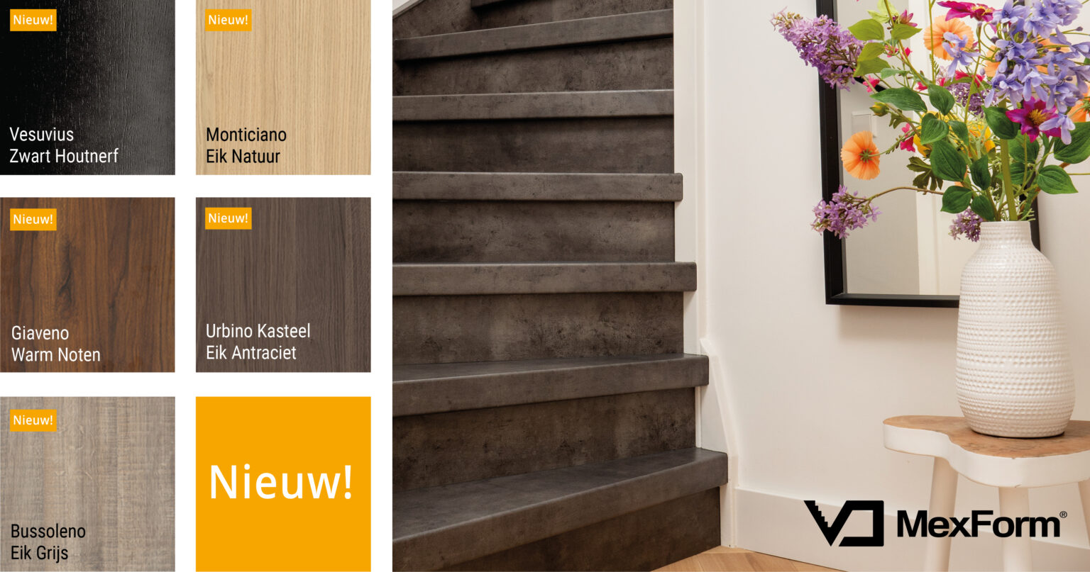 MexForm vernieuwt iedere trap in stijl | www.vloerenbusiness.nl